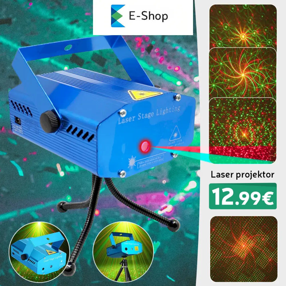 LASEROVÝ PROJEKTOR – E-Shop Slovakia