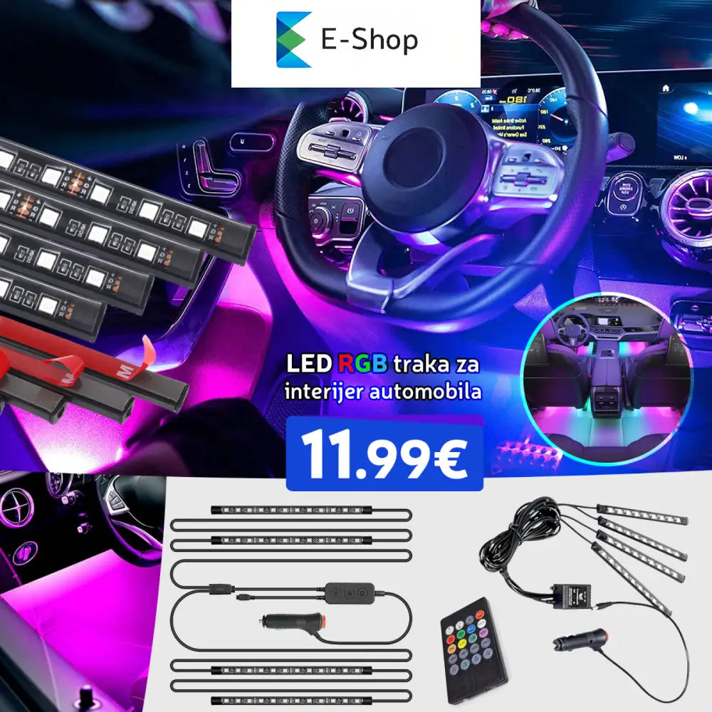 LED INTERIÉROVÉ PÁSKY – E-Shop Slovakia